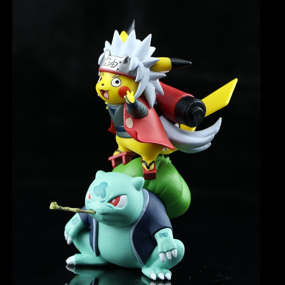 Pokemon Figures Pikachu Naruto Jiraiya Figure - Anime Figures UK