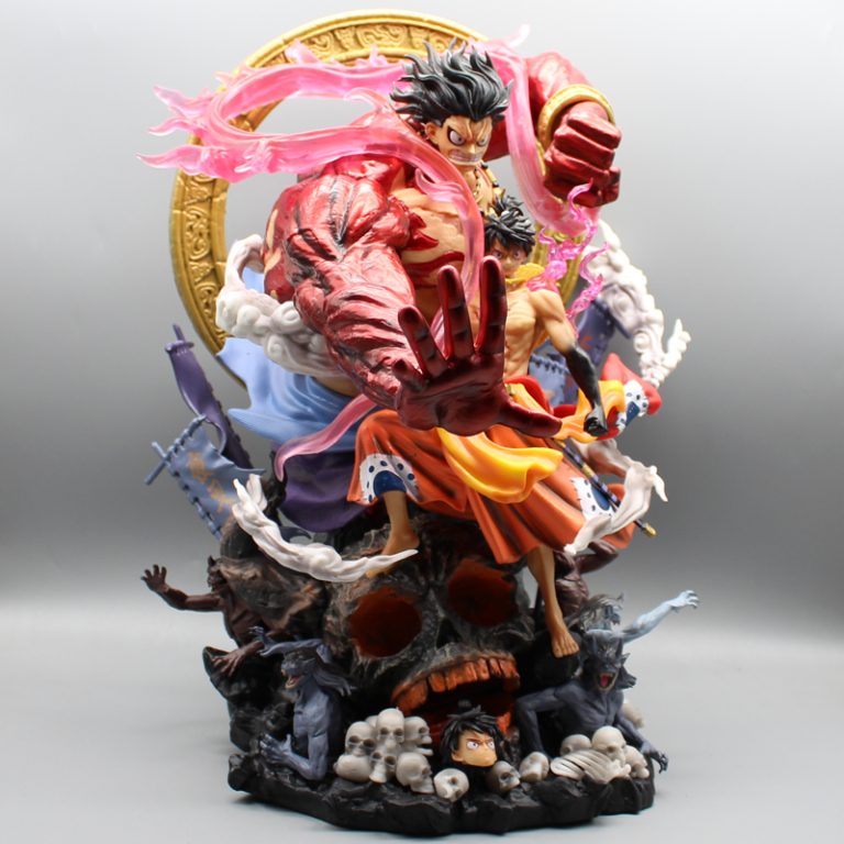 One Piece Figures Luffy Gear 4 Figure Boundman Wano Kuni - Anime Figures UK