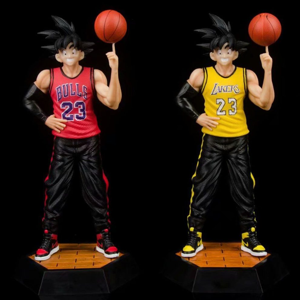 Anime Figures Dragon Ball Figures Dragon Goku Buu Kakarotto Basketball ...