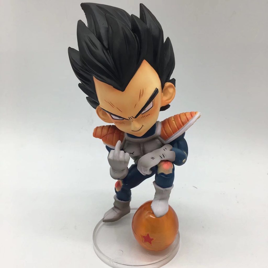 Vegeta Middle Finger Figures - Anime Figures UK