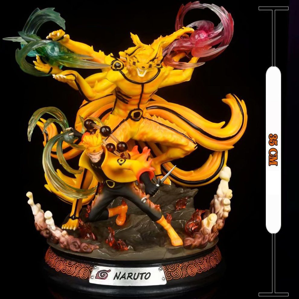 Anime Figures Naruto figurine Nine-tailed Fox Naruto Uzumaki - Anime ...