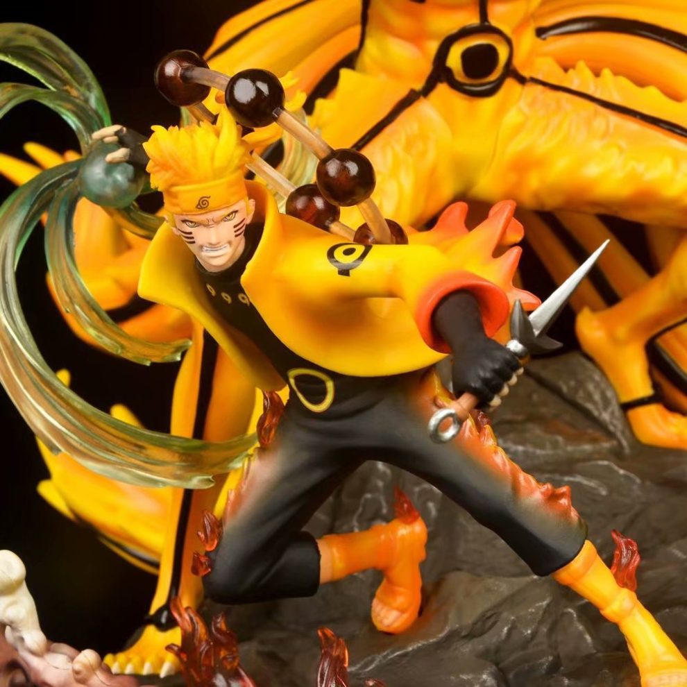 Anime Figures Naruto figurine Nine-tailed Fox Naruto Uzumaki - Anime ...