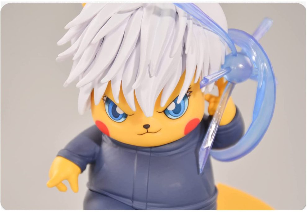 Pokemon Figures - Pikachu Cos Gojo Satoru Jujutsu Kaisen - Anime Figures UK